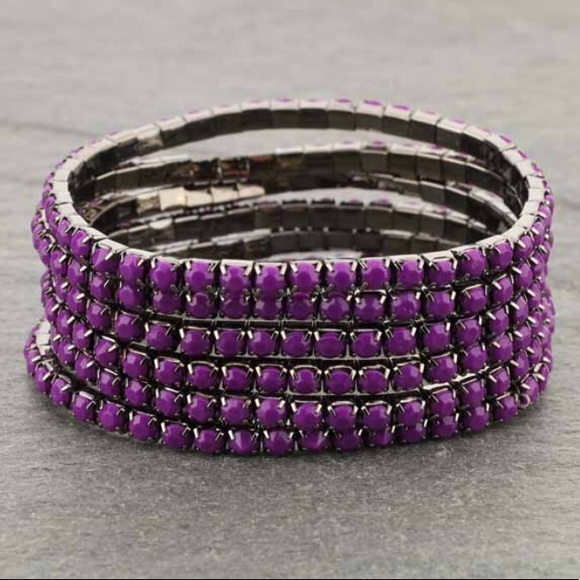 Jewelry | Six Strand Stackable Stretch Bracelet | Poshmark